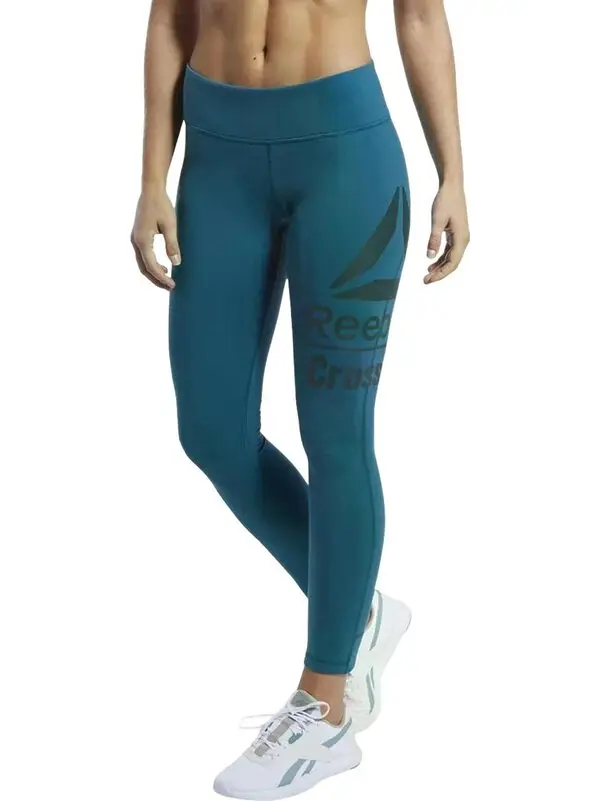 REEBOK Crossfit Lux 7/8 Leggings Wmns Logo Leggings - Blue