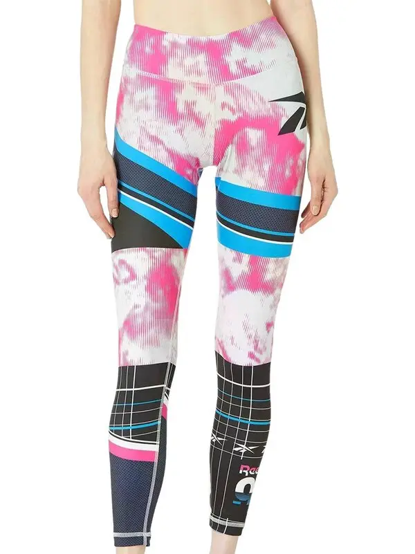 REEBOK Workout Ready Myt Aop Tight Wmns Leggings - Pink