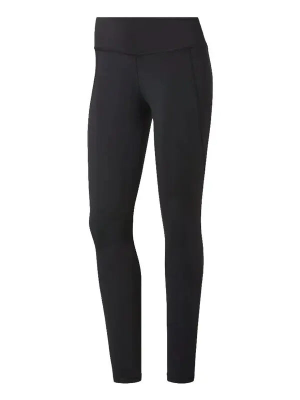 REEBOK Mesh Panel Tight Leggings - Black