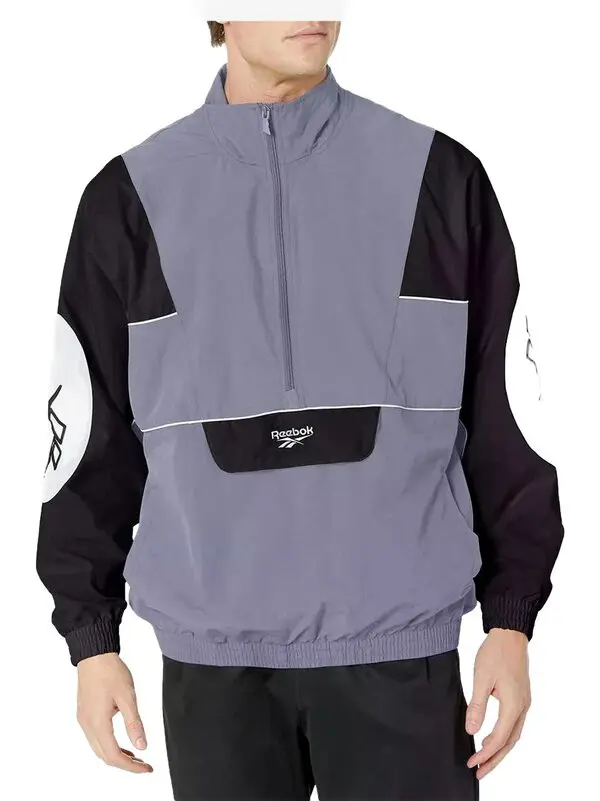 REEBOK Classics Electrogen Half Zip Jacket - Grey