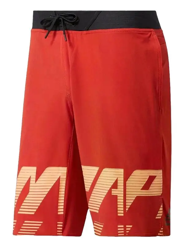 REEBOK Graphic-print Short - Red