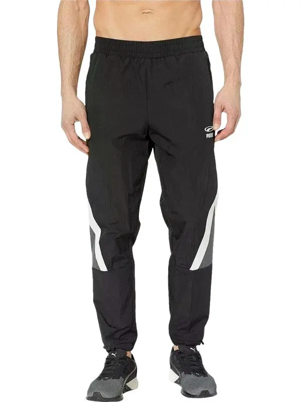 PUMA 90s Retro Woven Trousers - Black