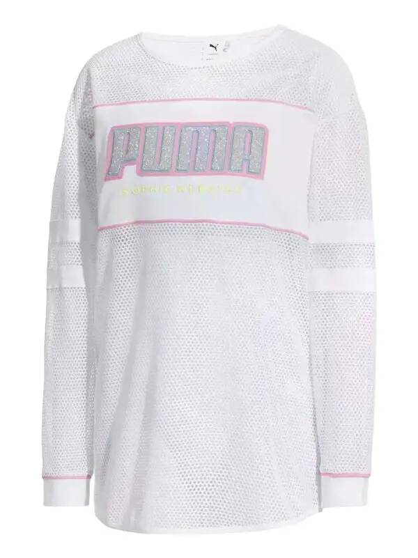 PUMA X Sophia Webster Perforated T-shirt - White
