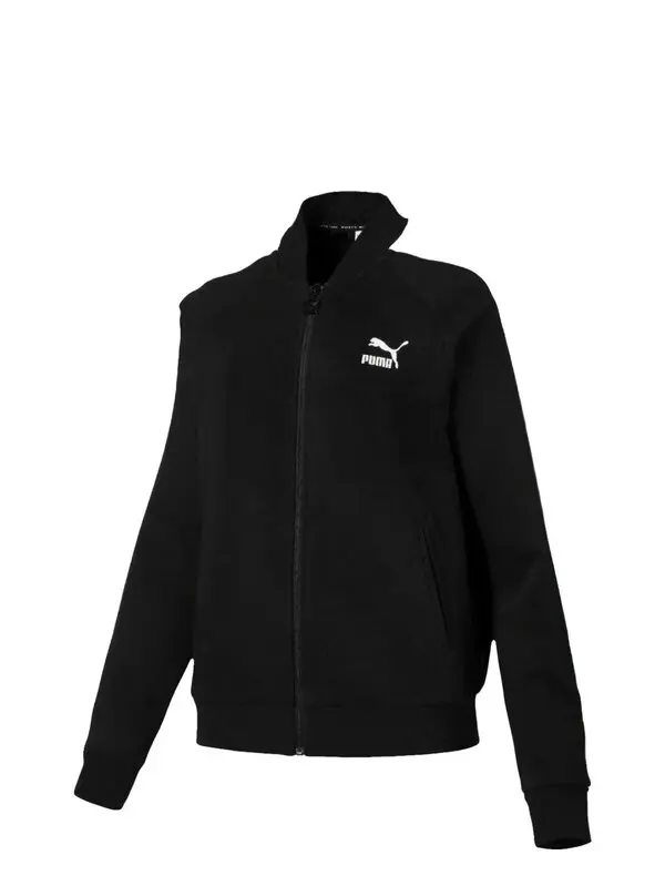 PUMA T7 Zip Top - Black