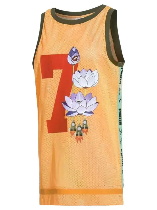 PUMA X Sue Tsai Sleeveless Mini Dress - Orange