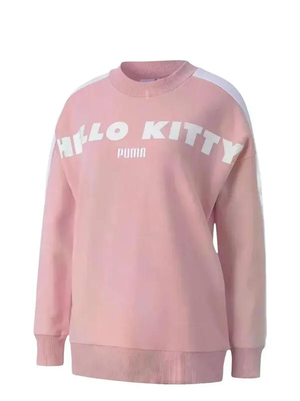 PUMA Crew-neck Sweatshirt - Pink