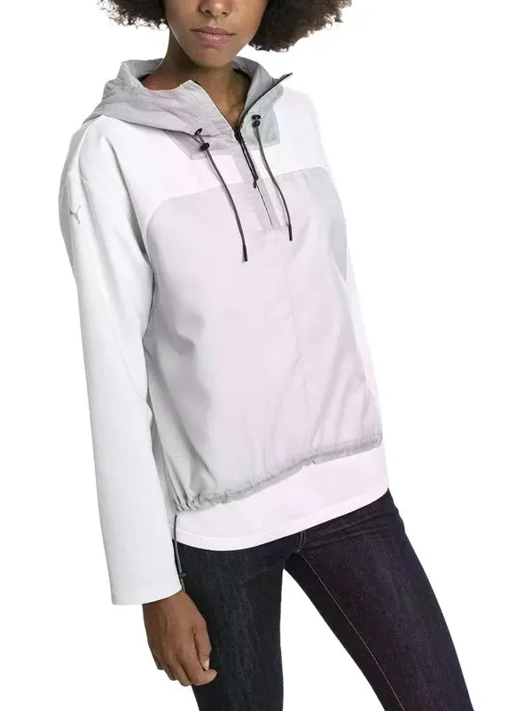 PUMA Hooded Midlayer Jacket - White