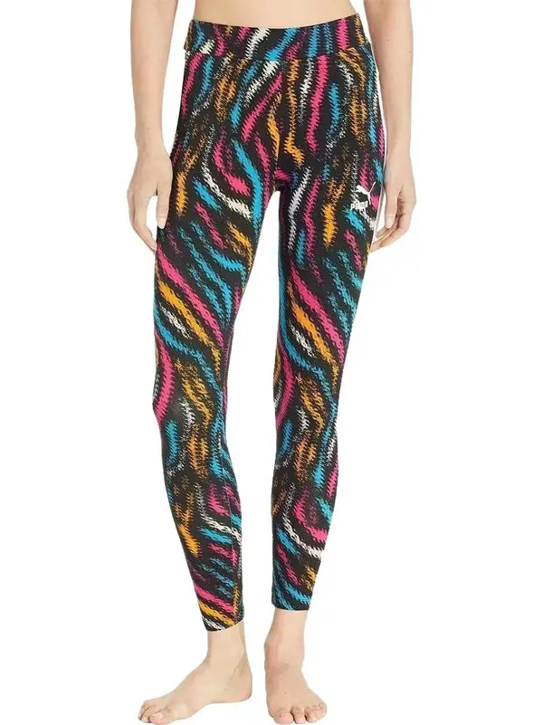 PUMA Zebra Printed Leggings - Black