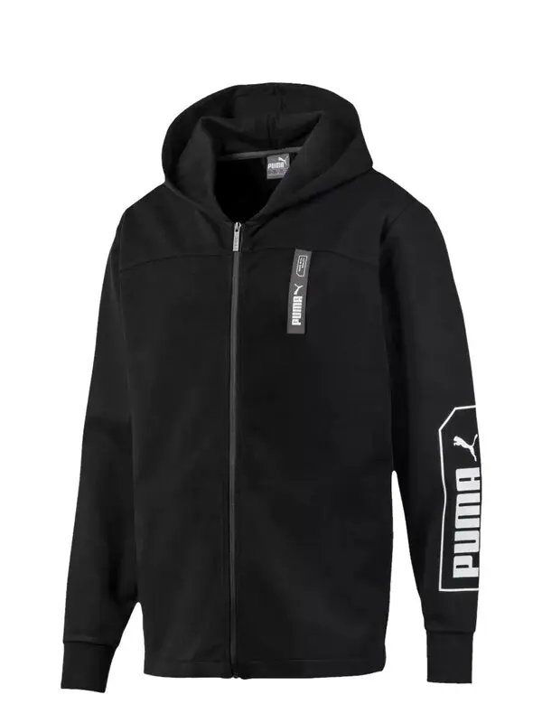 PUMA Zip-fastening Sweatshirt - Black