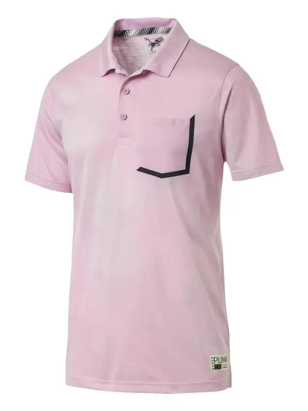PUMA Faraday Golf Polo Shirt - Pink