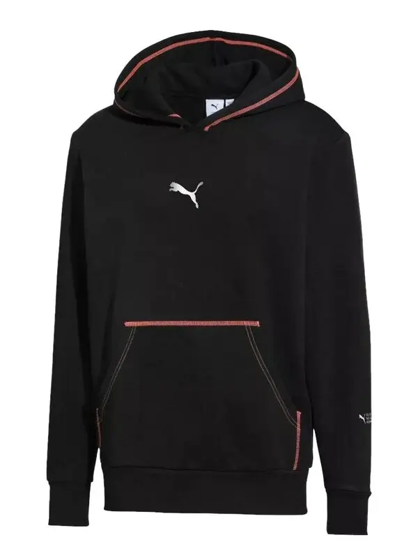 PUMA Logo-print Hoodie - Black