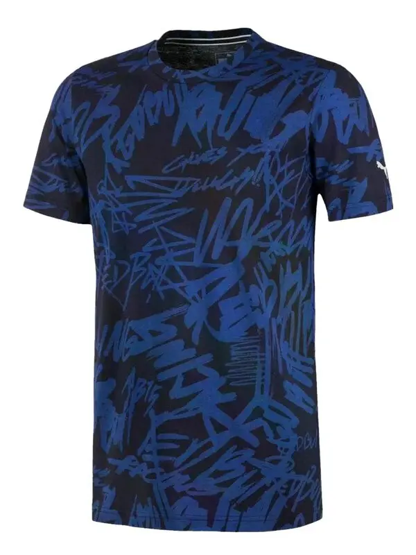 PUMA Red Bull Racing All-over Print T-shirt - Blue