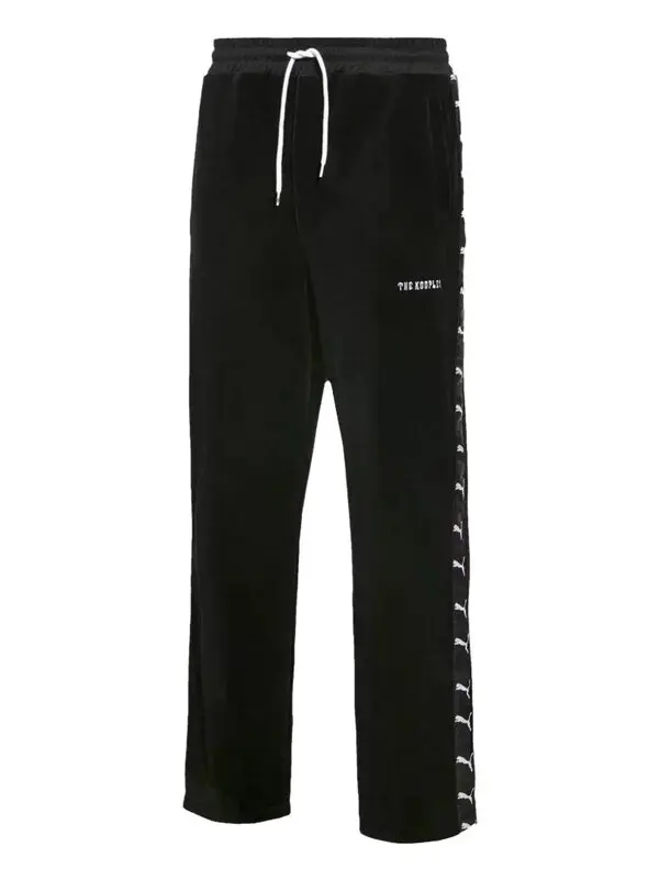 PUMA X The Kooples Velvet Track Pants - Black