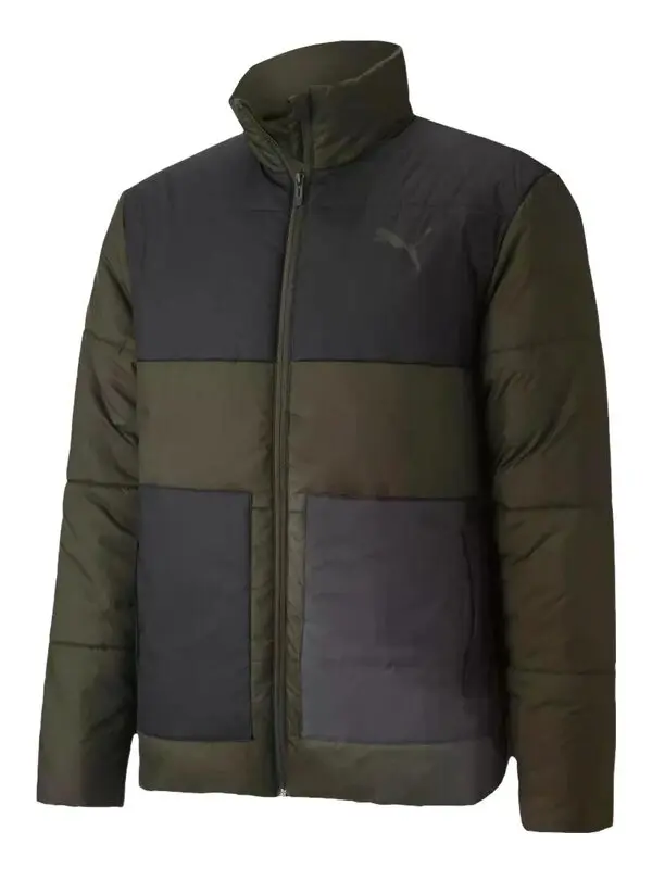 PUMA Colourblock Padded Jacket - Green