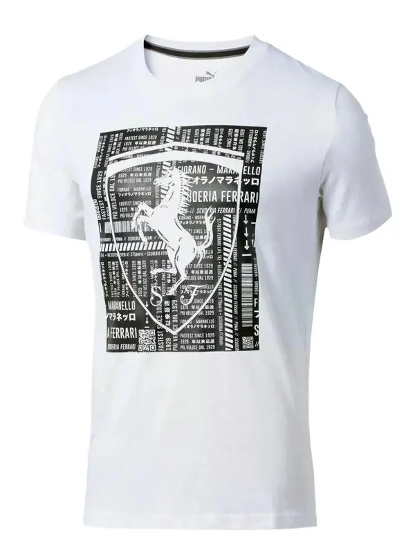 PUMA X Ferrari Crew-neck T-shirt - White