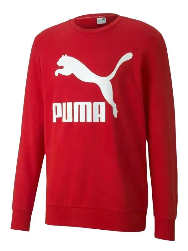 PUMA Classics Logo Crew-neck T-shirt - Red