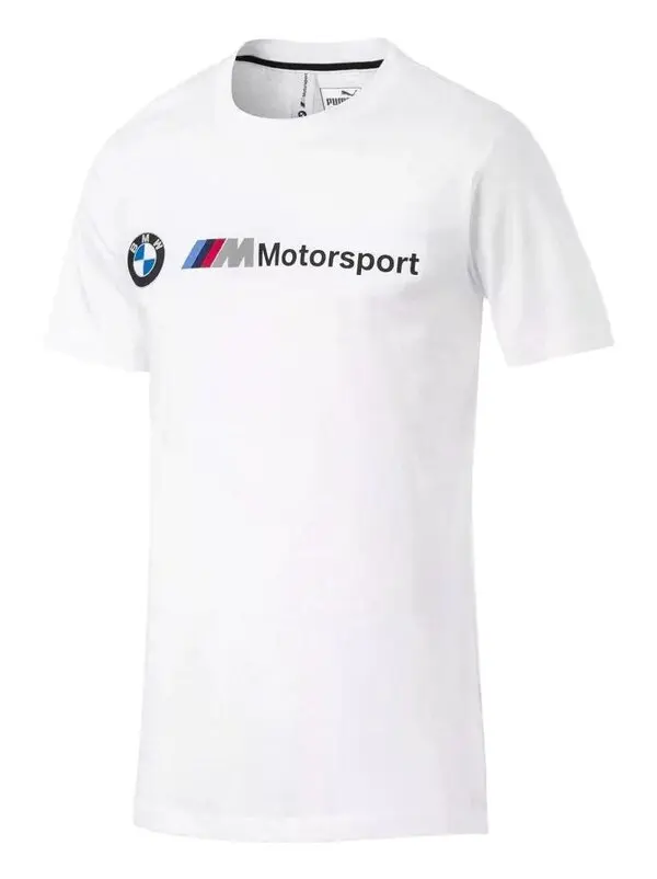 PUMA X Bmw Motorsport Logo-print T-shirt - White