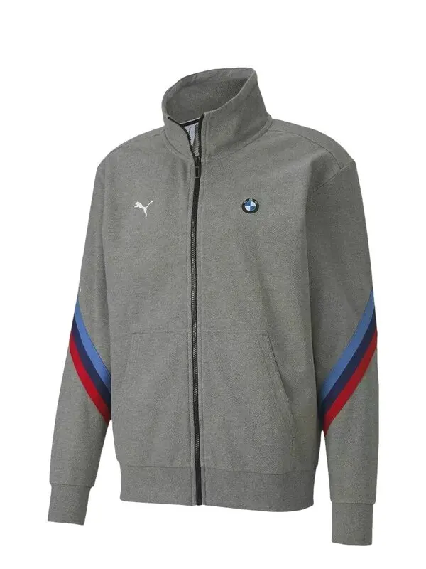 PUMA X Bmw Motorsport Life Zip-up Sweatshirt - Grey