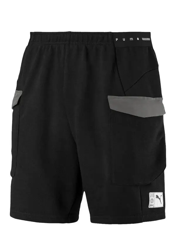 PUMA Cargo Pocket Shorts - Black