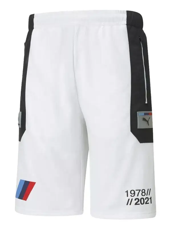 PUMA X Bmw Motorsport Knee Length Shorts - White