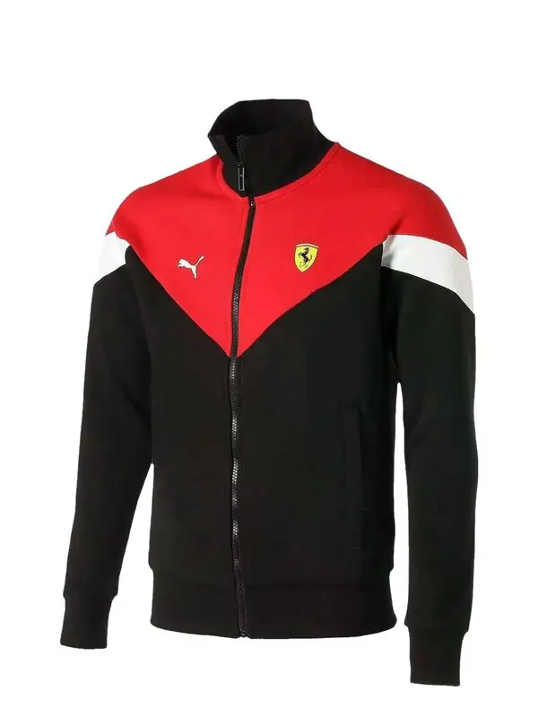 PUMA X Scuderia Ferrari Race Mcs Zip-up Sweatshirt - Black