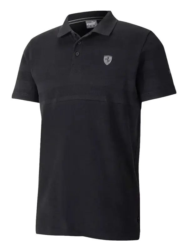 PUMA X Scuderia Ferrari Short-sleeve Polo - Black