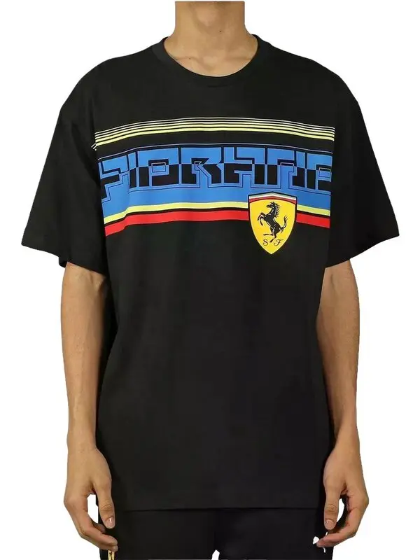 PUMA X Scuderia Ferrari Printed T-shirt - Black