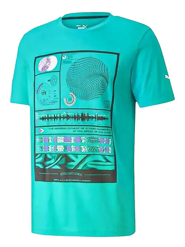PUMA Mercedes-amg Petronas Motorsport T-shirt - Green