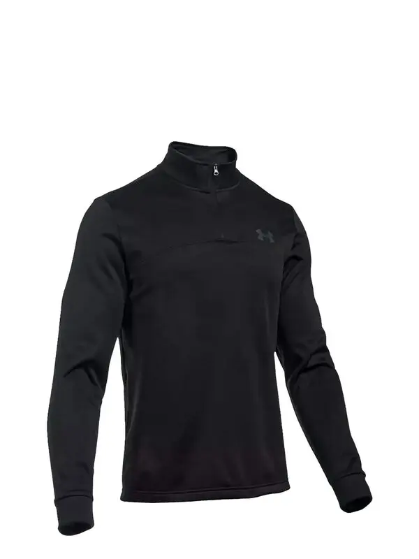 Under Armour Half-zip Fleece Sweatshirt - Black