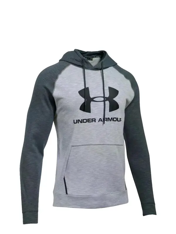 Under Armour Raglan-sleeve Hoodie - Grey