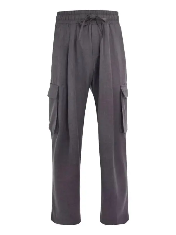 HINNOMINATE Cargo Pocket Trousers - Grey