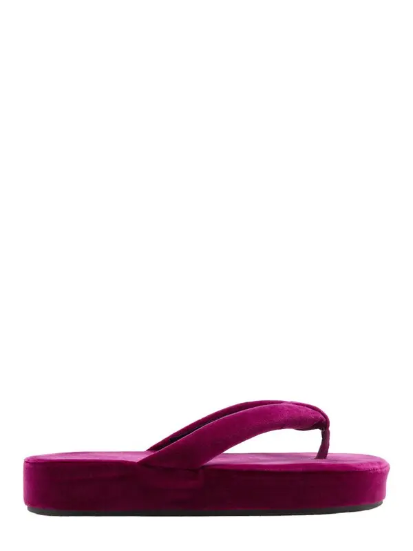 Balenciaga Platform Flip Flop - Purple