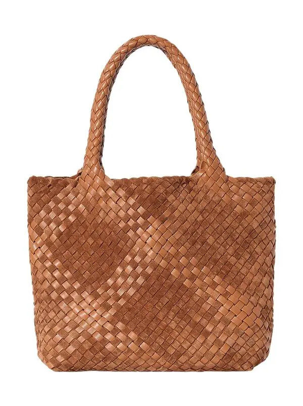 THE ROW Small Ruth Woven Bag - Neutral