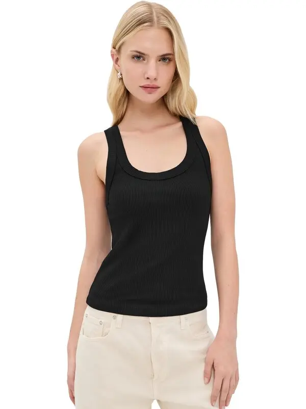 PISTOLA Christy Tank Top - Noir