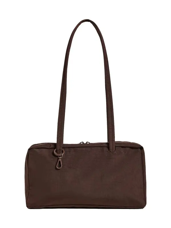 Baggu Nylon Bowler Bag - Coffee