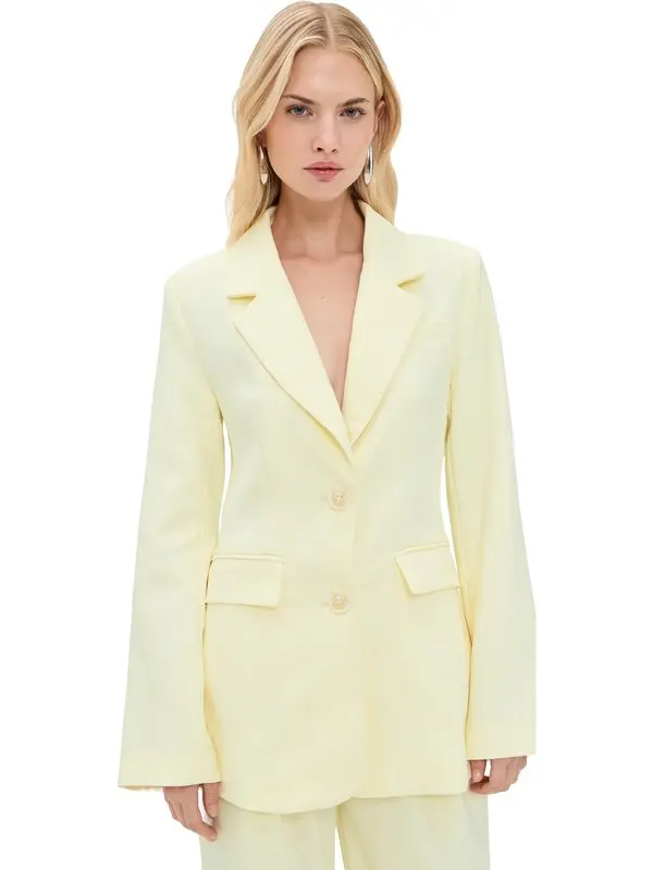 4TH & RECKLESS Naylor Blazer - Yellow