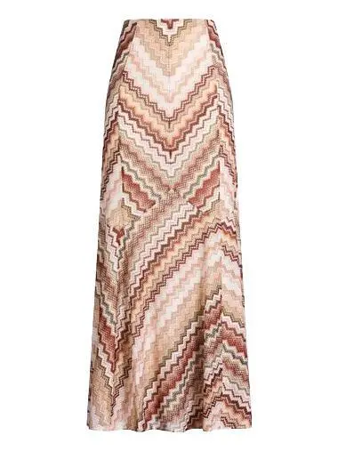 Missoni Flared Maxi Skirt - Red
