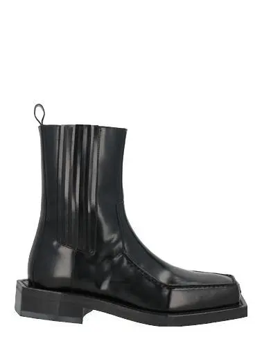 Coperni Leather Ankle Boots - Black