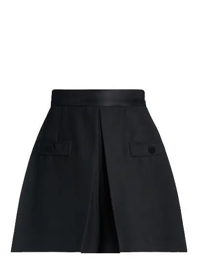 Sandro Woven Divided Skirt - Black