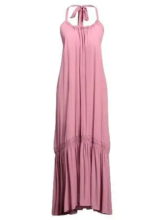 MEIMEIJ Flared Maxi Dress - Pink