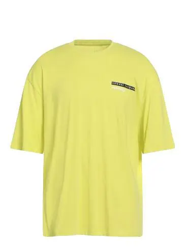 Armani Exchange X Mixmag T-shirt Lime Size Cotton - Green