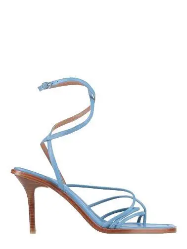 Ba&sh Thong Sandal With Stiletto Heel - Blue