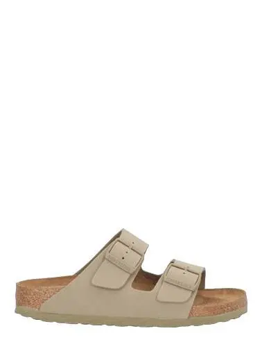 BIRKENSTOCK Leather Sandals - Beige