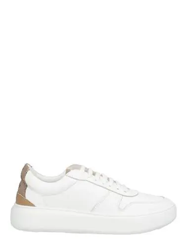 Herno Leather Low-top Sneakers - White