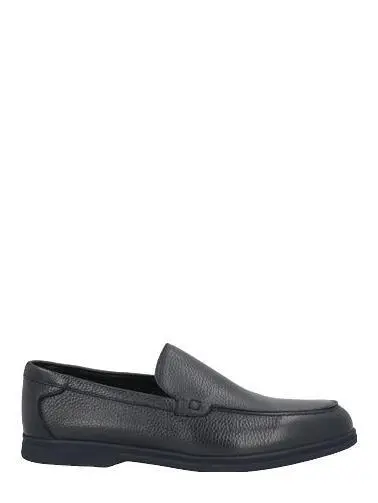 DOUCAL'S Loafers In Calfskin Leather - Blue