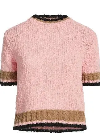 VICOLO Sweater In Cotton And Polyamide - Pink