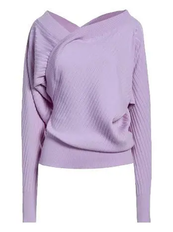 Liviana Conti Lilac Virgin Wool Sweater - Purple