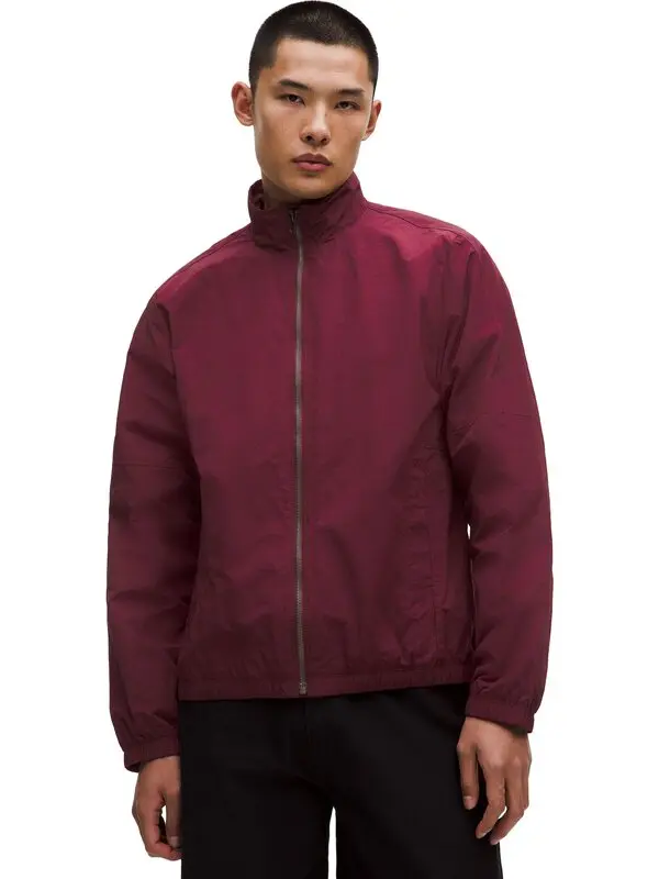 Lululemon Nylon Windbreaker - Burgundy Bay
