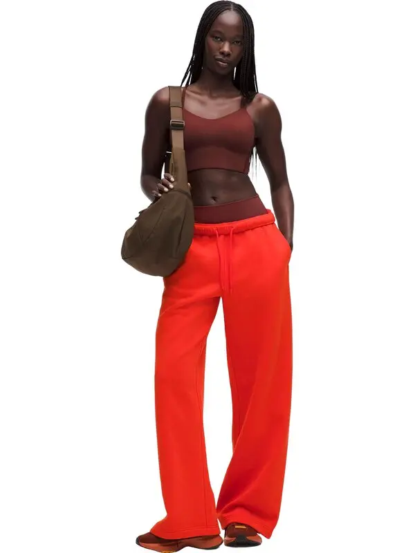 Lululemon Steady State Superloft Pant - Cherry Ember