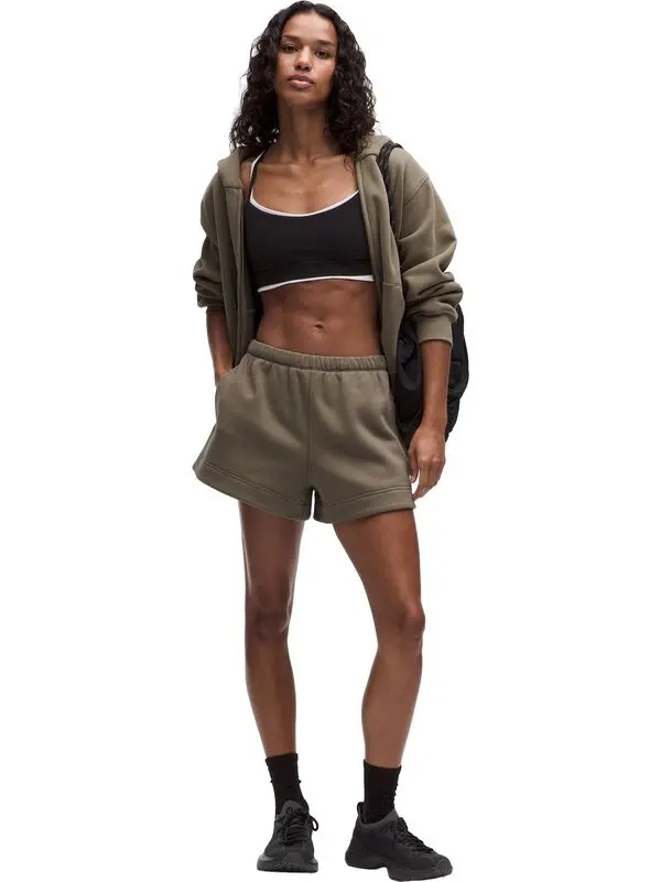 Lululemon Steady State Superloft Short 3.5 - Cypress Forest